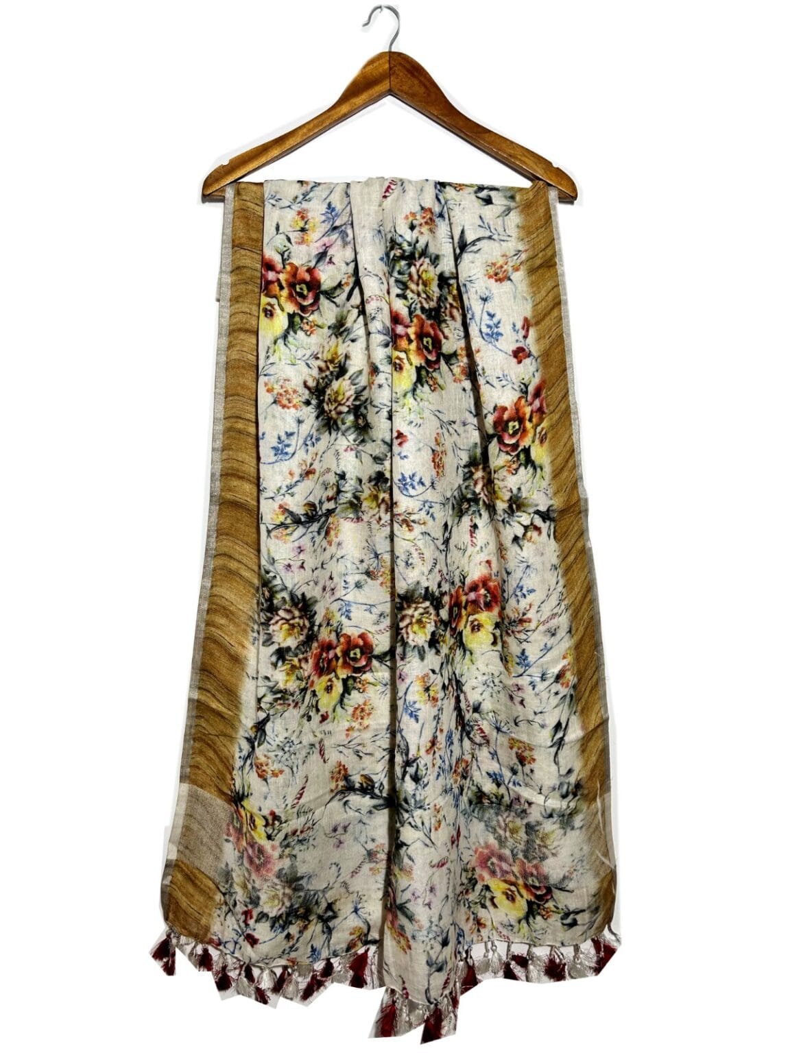 Exclusive Linen Digital Print Dupattas: Shop the Latest Collection