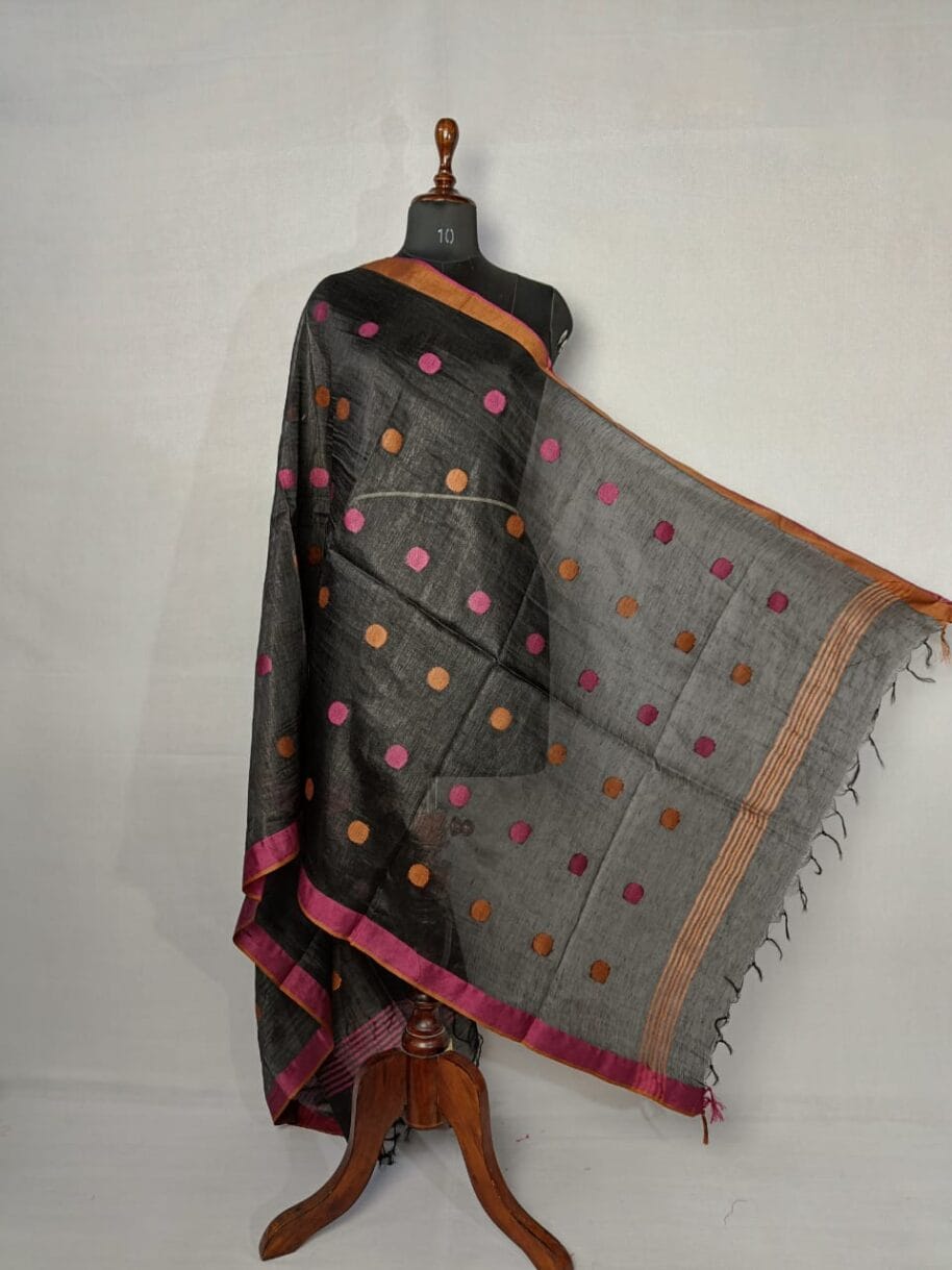 Exclusive Linen Digital Print Dupattas: Shop the Latest Collection