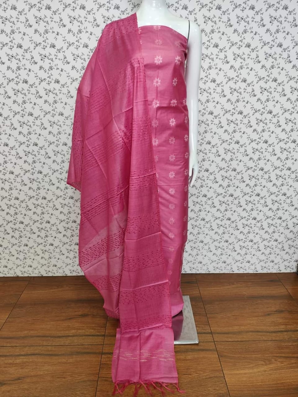 Exquisite Cotton Silk Churidar Materials - AFT