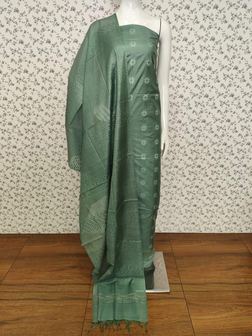 Exquisite Cotton Silk Churidar Materials - AFT